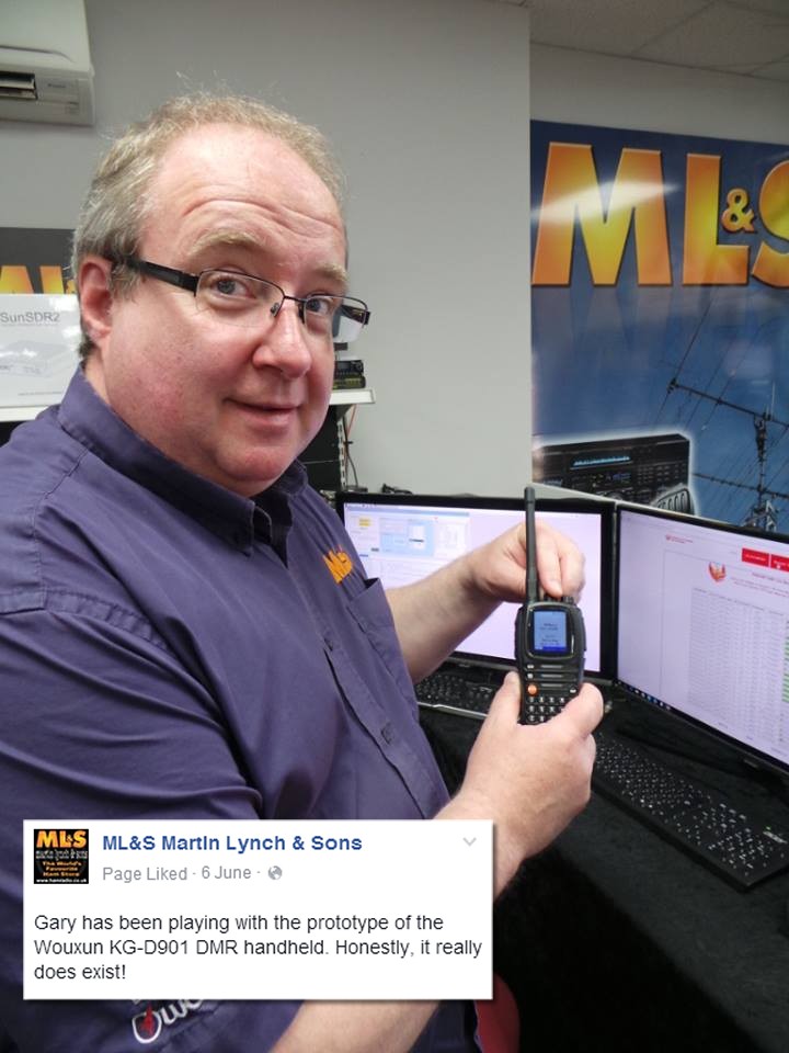 Delboy's Radio Blog: NEW - Wouxun KG-D901 DMR Handset!
