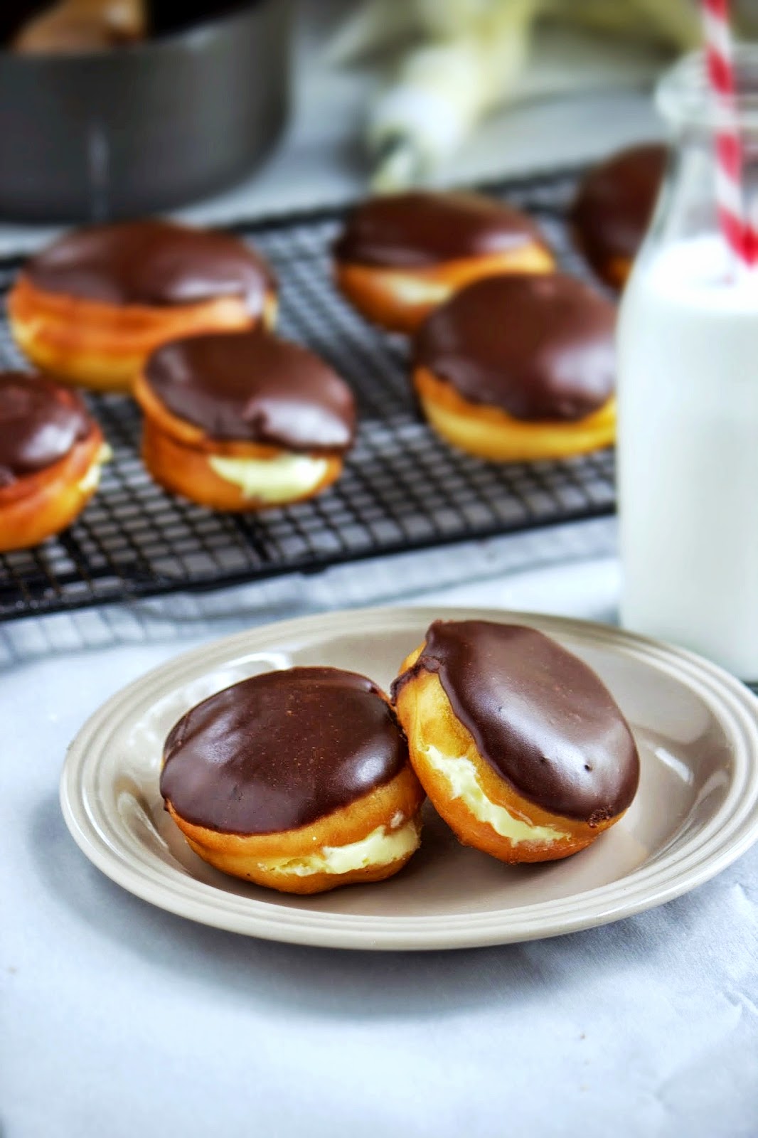 Tim Horton's Boston Cream Donut Replica | Easy Recipes Blog