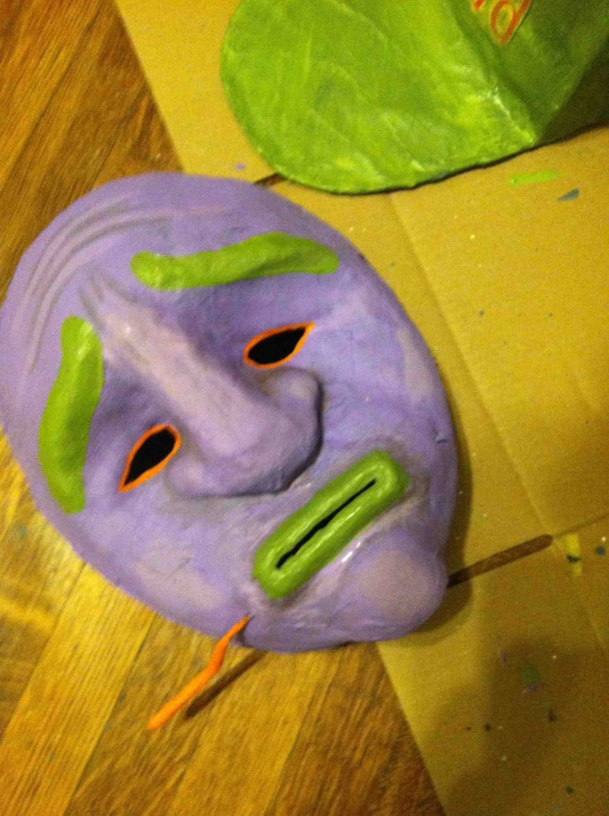 Pullman Puppets: Hyperbole: Bard masks