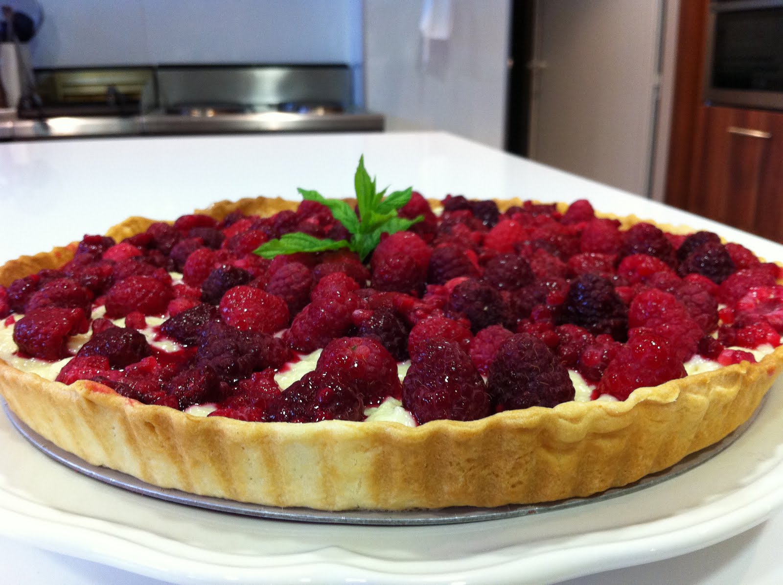 Ahora Tu Eres El Chef: Tarta de frambuesas y crema (Nivel 1)