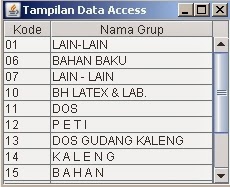 Memakai JTable untuk Menampung Query di Java | Octa Cinta Java