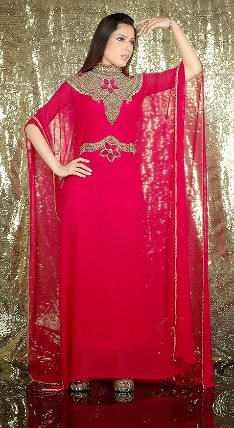 Fancy Kaftan Dresses | Jalabiya Kaftan Designs 2014 | New Jalabiya ...