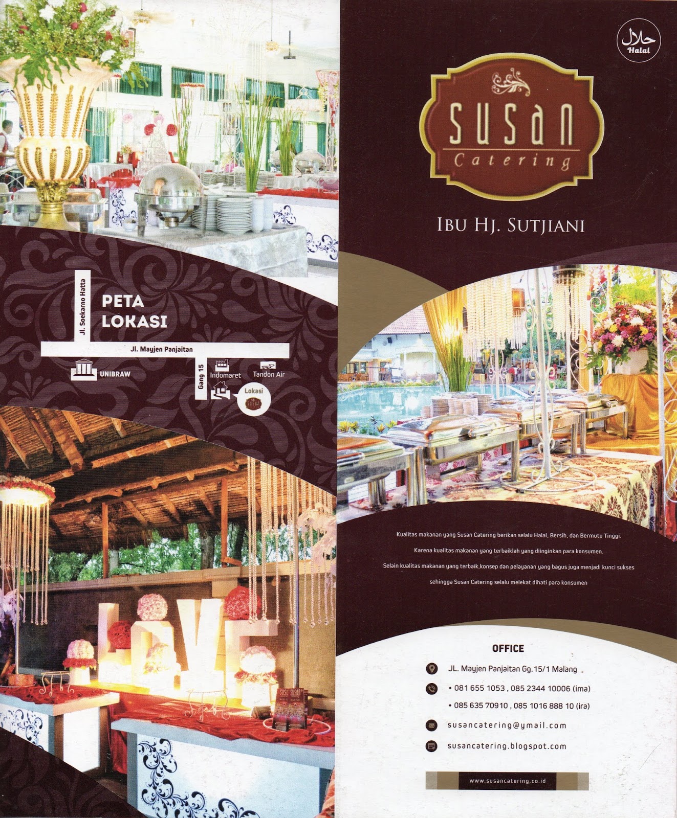 Price List Menu 2016 | Catering Enak - Halal