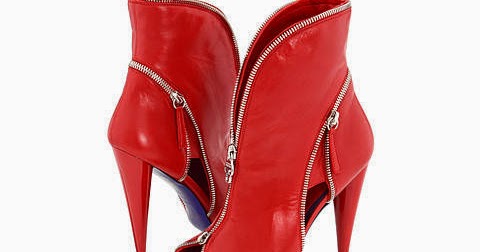 GORGEOUS ZIPPER HIGH HEEL PLAT FORM LADIES SHOES - Ladies Fashionz