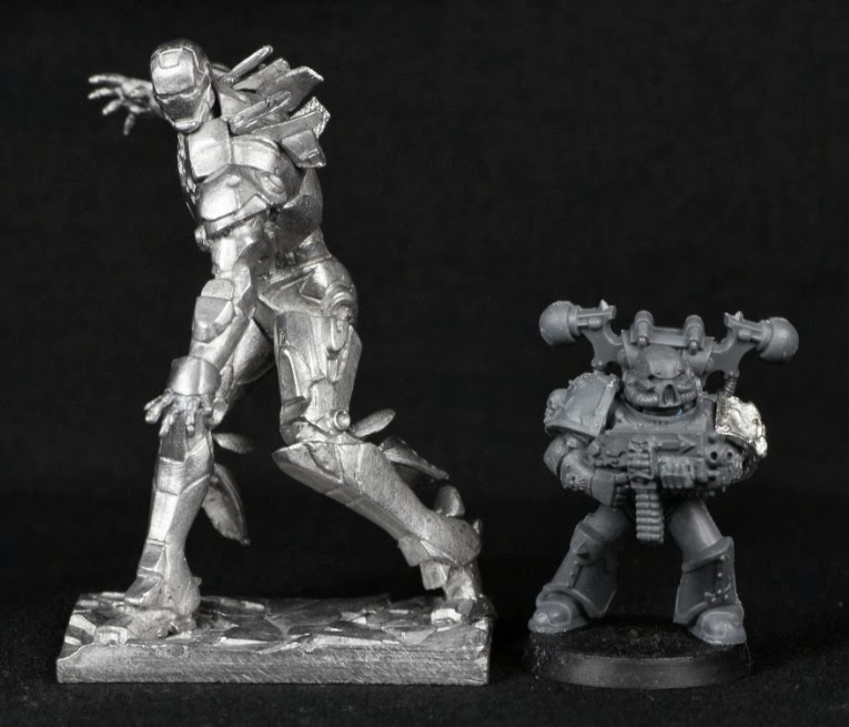 Art and Musings of a Miniature Hobbyist: Iron Man Assembled