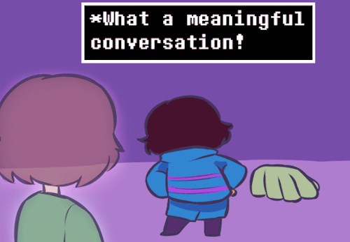 Undertale: AU - Flavor text Chara ~ Handlarz Iluzji