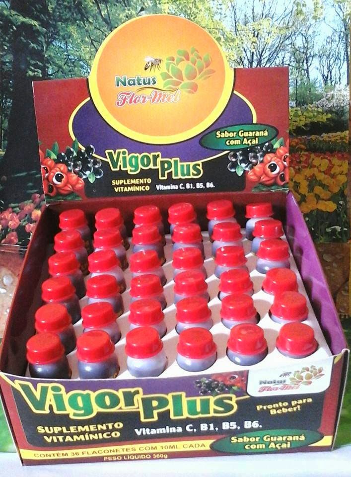 Natus Flor-Mel Suplementos Alimentares: NOVO LANÇAMENTO: VIGOR PLUS