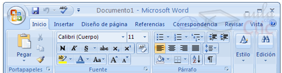 Microsoft Word 2007: Ficha de inicio de Microsoft Word