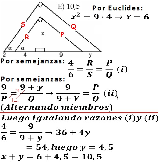 psu-matematicas: Desafío - Teorema de Euclides.