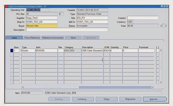 Oracle Apps Solutions: XML Gateway Transaction for PO Creation and ...