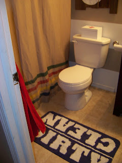 The Sunset Lane: DIY: Pendleton Shower Curtain