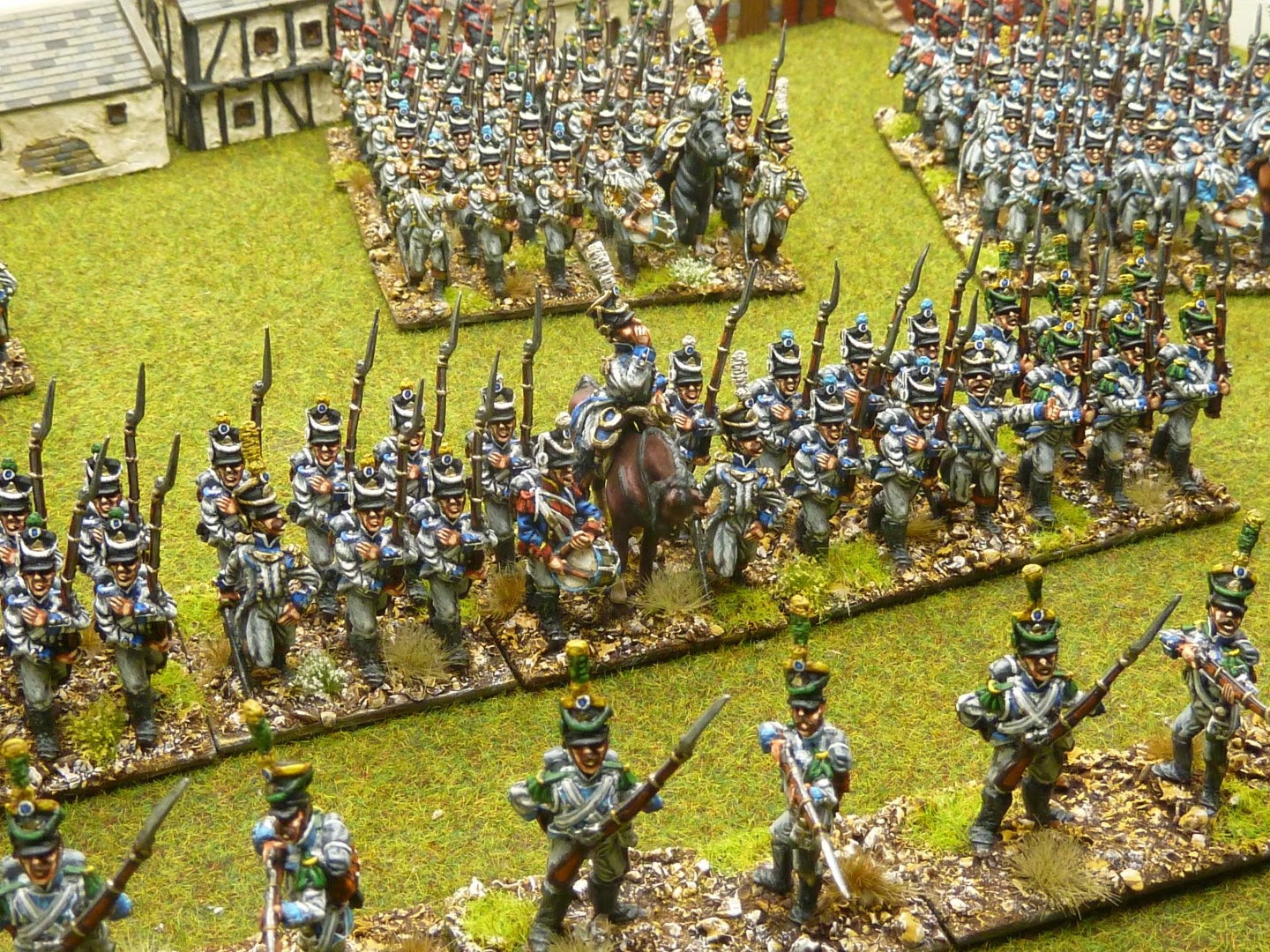 Lace 'n Big Hats: Six Napoleonic Westphalian line infantry battalions