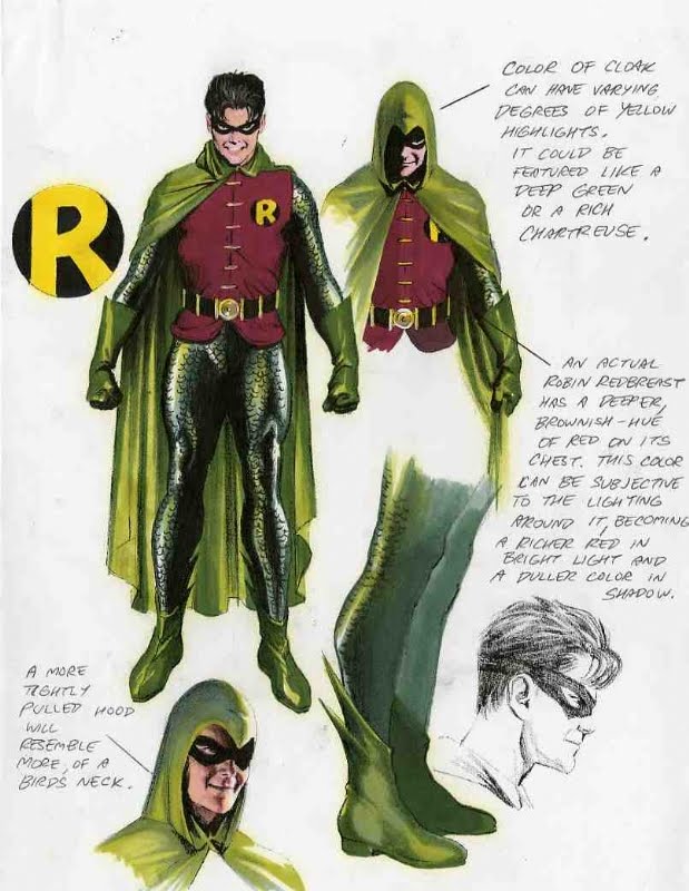 Off My Bird Chest: Hero Fashion File - Robin Through The Ages