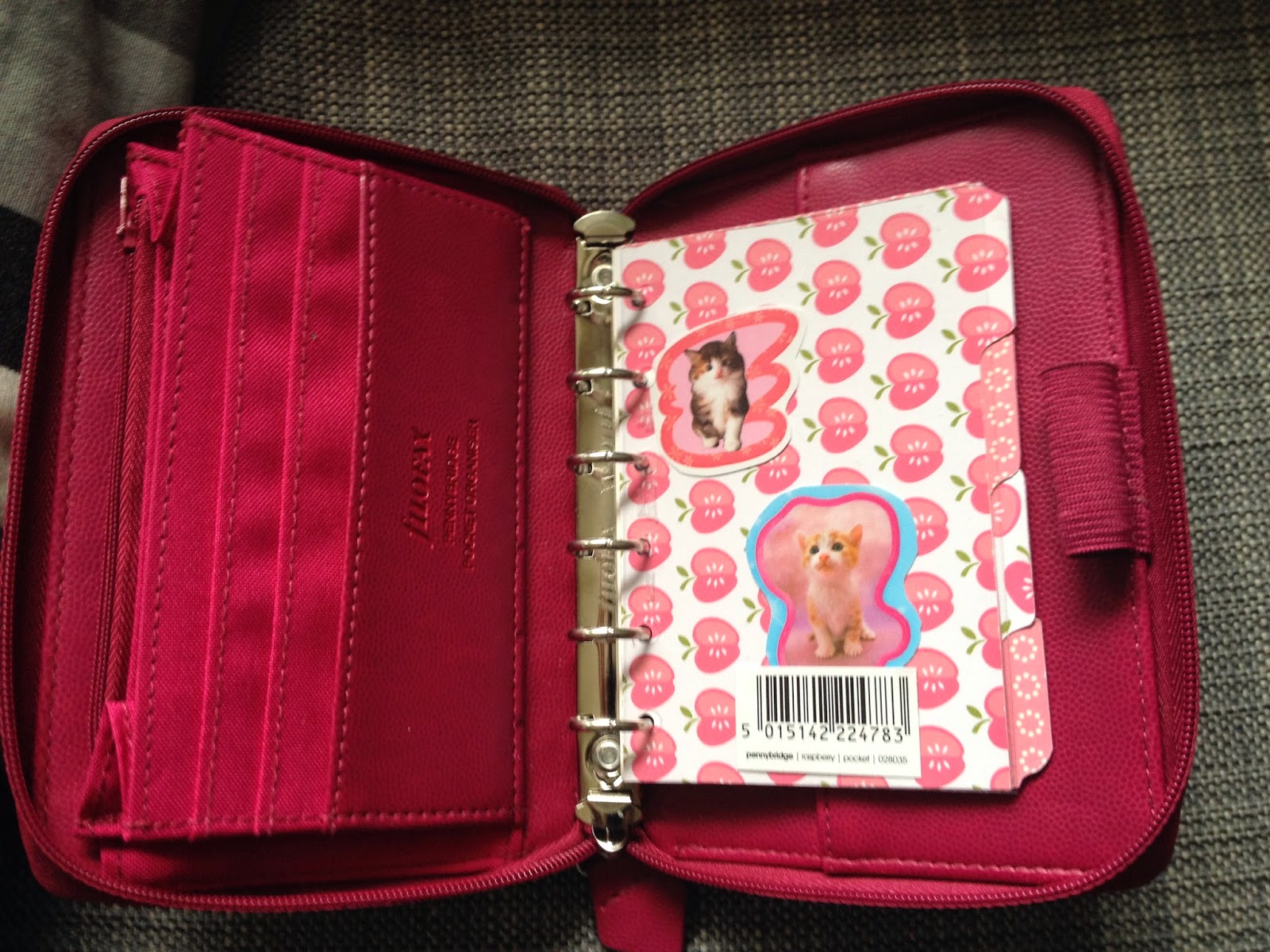 Dreamcatched - Scrapbooking & Kortmakeri: Filofax Pennybridge pocket zip