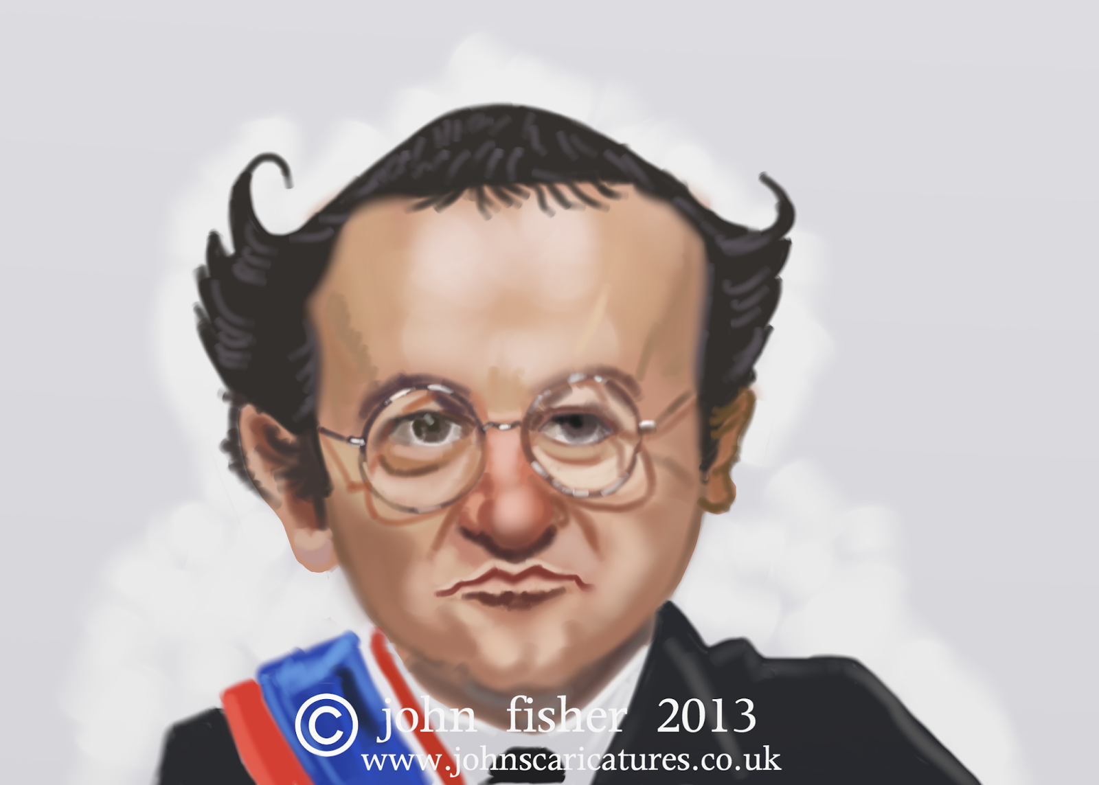 The Art of John Fisher: Coluche...