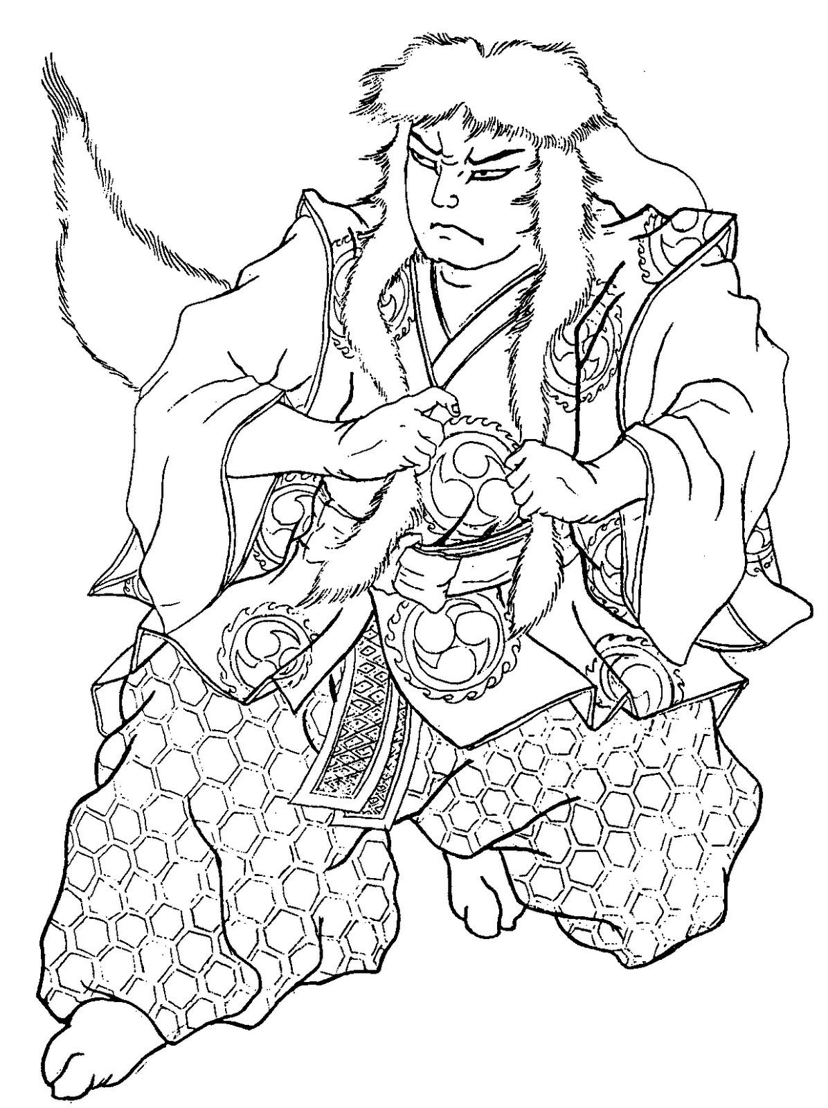 Colorir e Pintar: Japanese Horicho Tattoo Designs