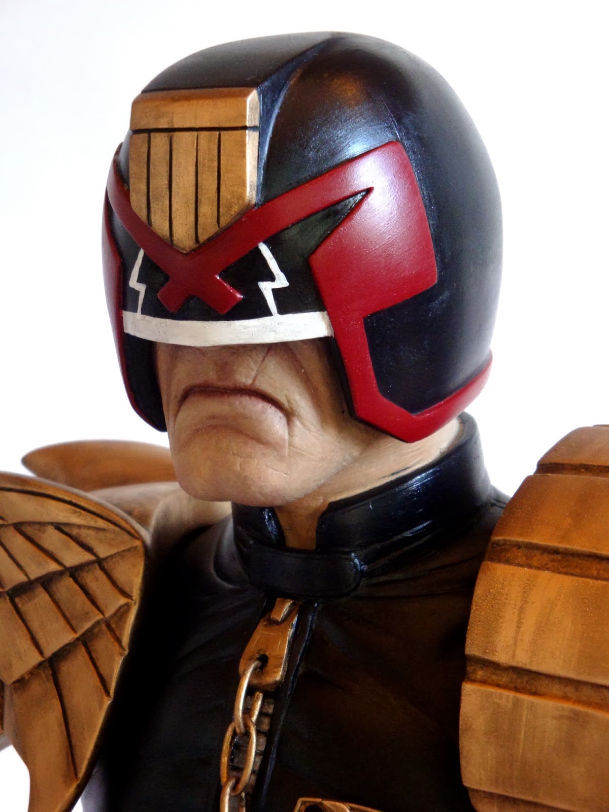 Michael White Sculpting & Props: Judge Dredd & Judge Anderson 1/3 Scale ...
