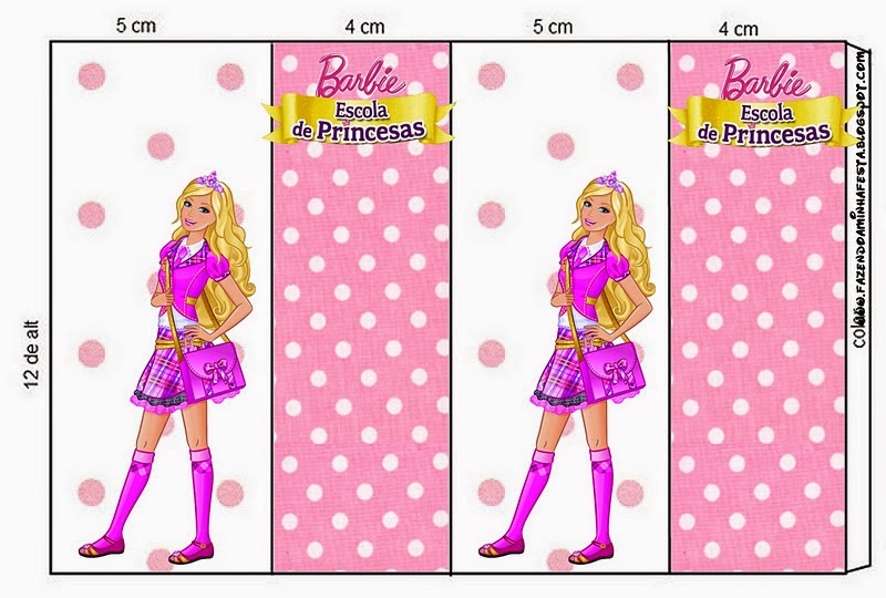 Barbie Princess School: Free Printable Candy Bar Labels. - Oh My Fiesta ...