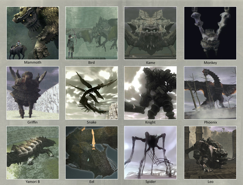 Nomad's blog: Unused/Beta Colossi