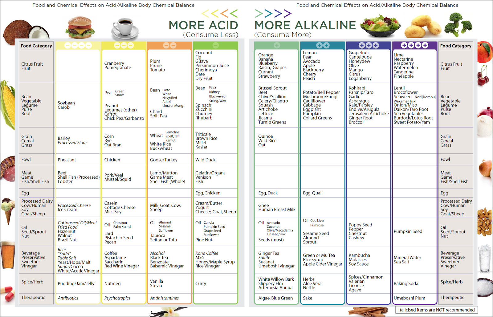 Wellness and Nutrition: High Alkaline Diet