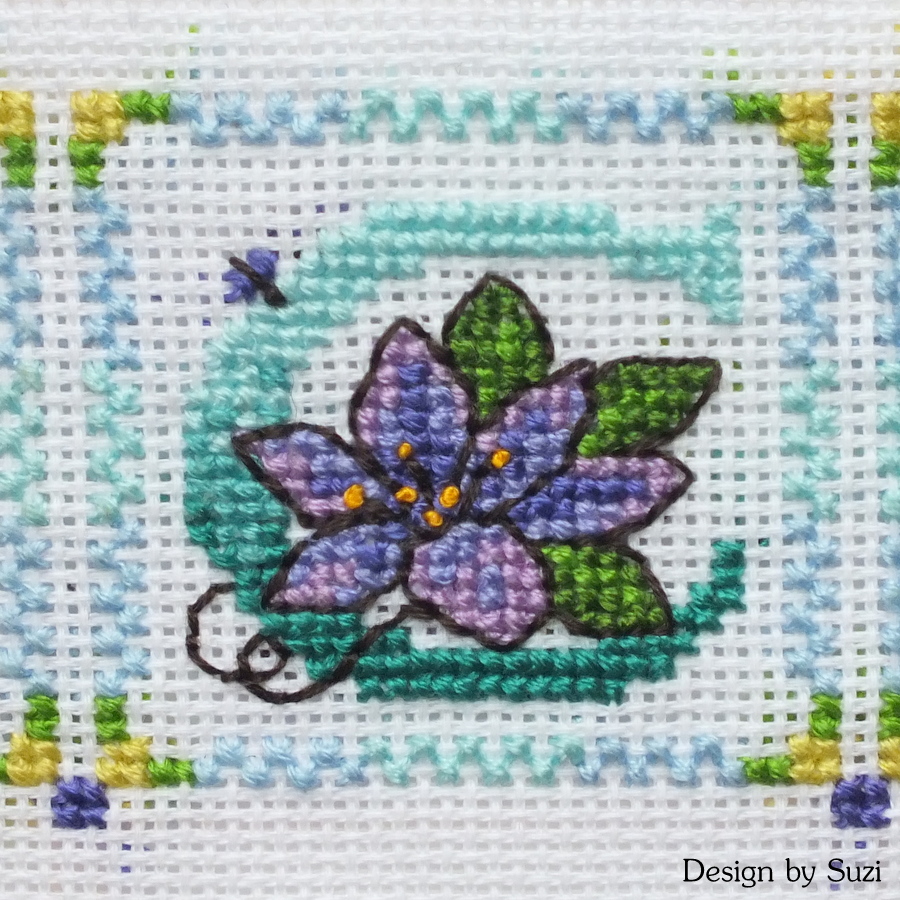 A, B, C, D (Lesley Teare´s ABC Sampler Mystery SAL) - Design by Suzi