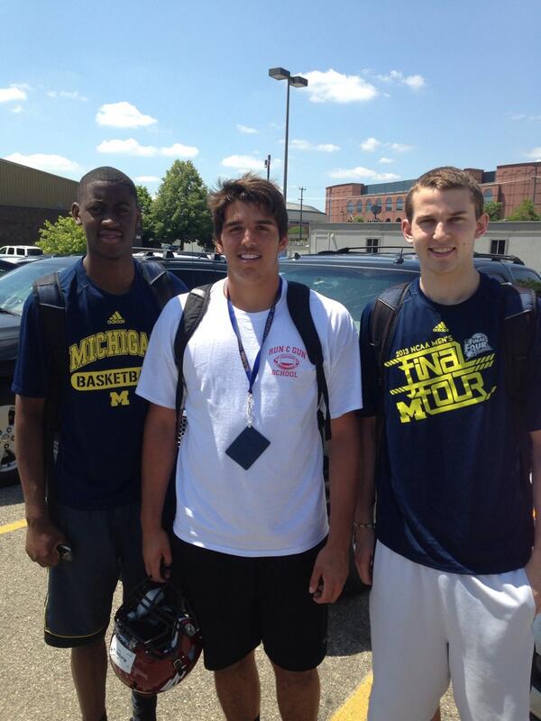 Double Incoming: Andrew David & Jon Runyan, Jr. | Maize and Blue Nation ...