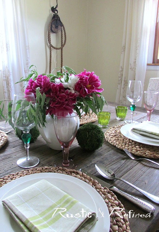 Rustic & Refined Tablescape | Rustic & Refined