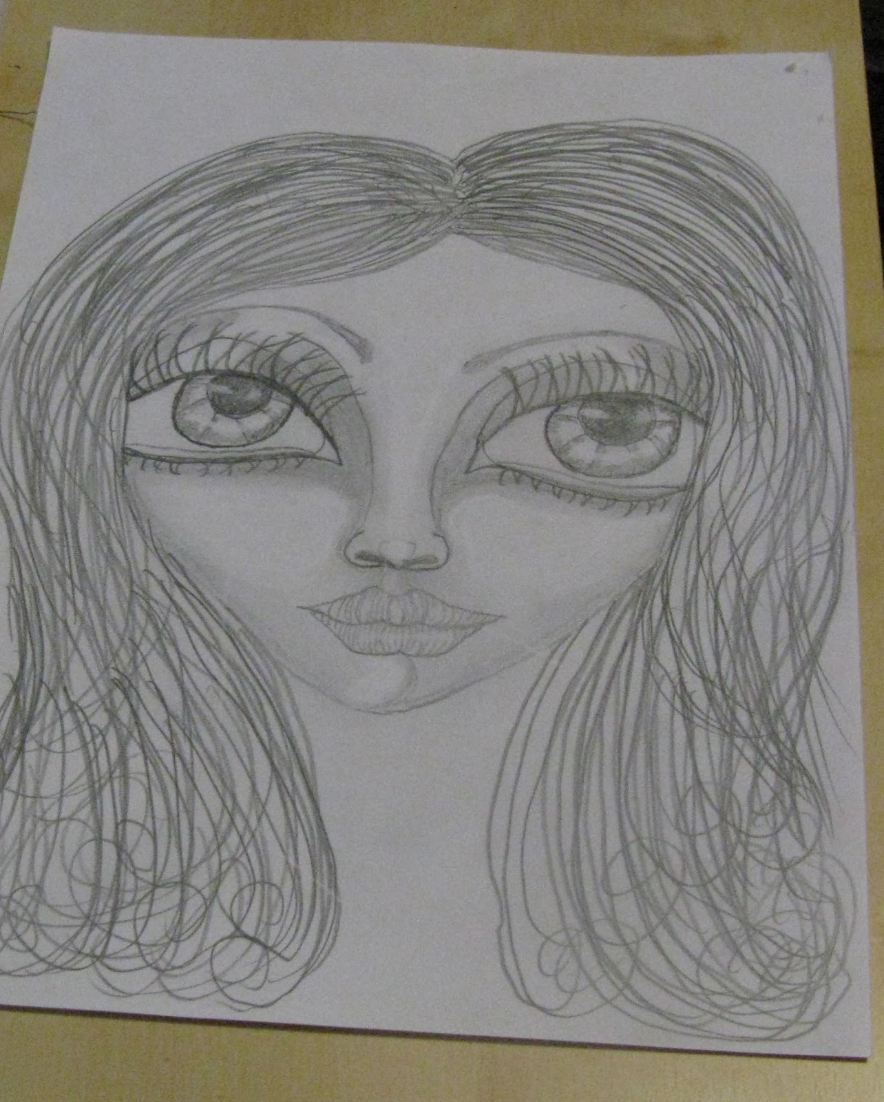 Evethmoon Crafty Creations: My colored drawings for February 2013