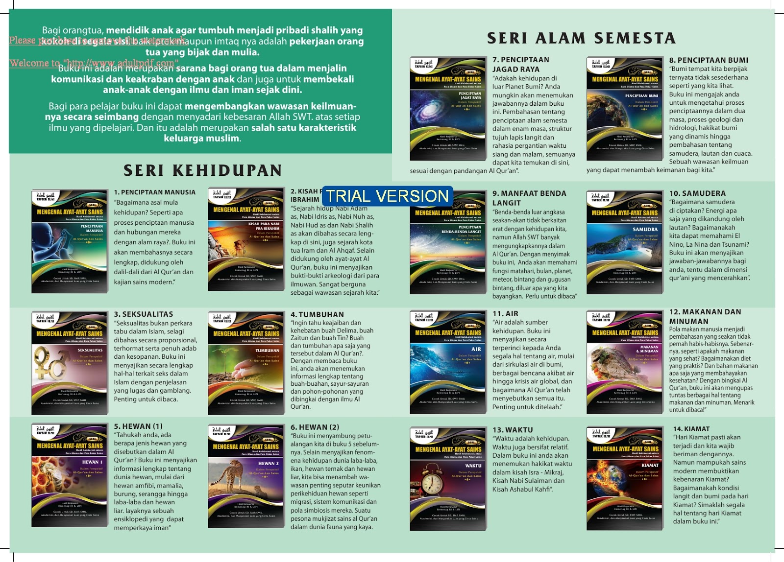 SUMBER ILMU ISTIMEWA: TAFSIR ILMI, Seri Mengenal Ayat-Ayat Sains dalam ... SUMBER ILMU ISTIMEWA: TAFSIR ILMI, Seri Mengenal Ayat-Ayat Sains dalam ...