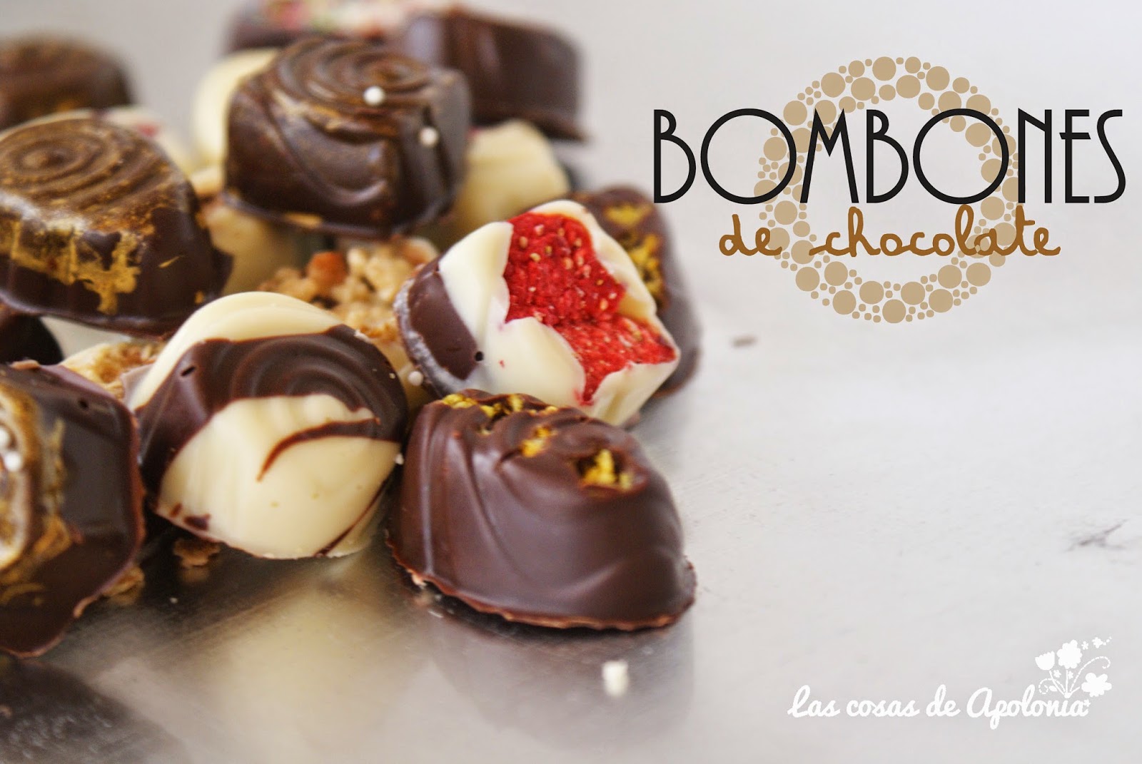 Cómo hacer bombones de chocolate