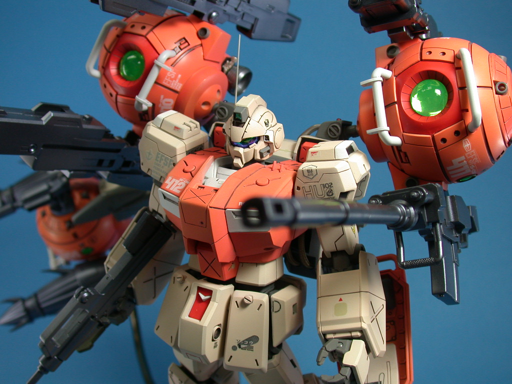 Heavily Weaponized GM - RGM-79ARA GM JUGGLER