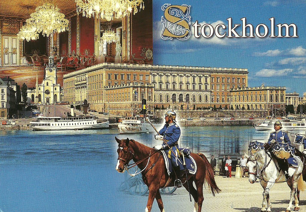 Collecting postcards from all around the world: Stockholm