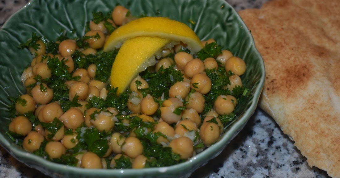 BALILA (WARM CHICKPEA SALAD) RECIPE | LEBANESE RECIPES