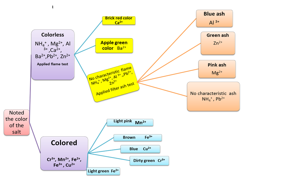 Abida Hamid Associate Professor: Basic radicals identification test