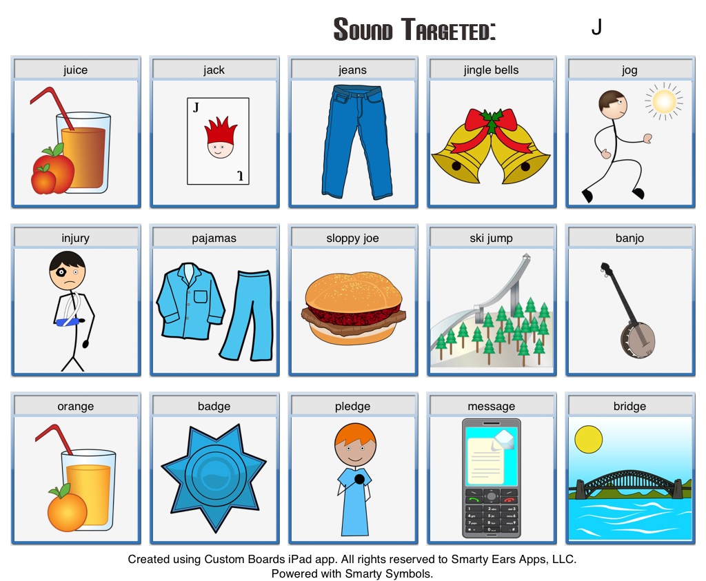 My Speech Room: /sh/, /ch/ and /j/ Practice Pages