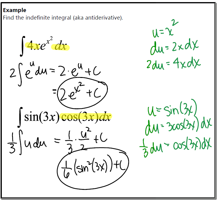 EPSILON-DELTA: U-Substitution