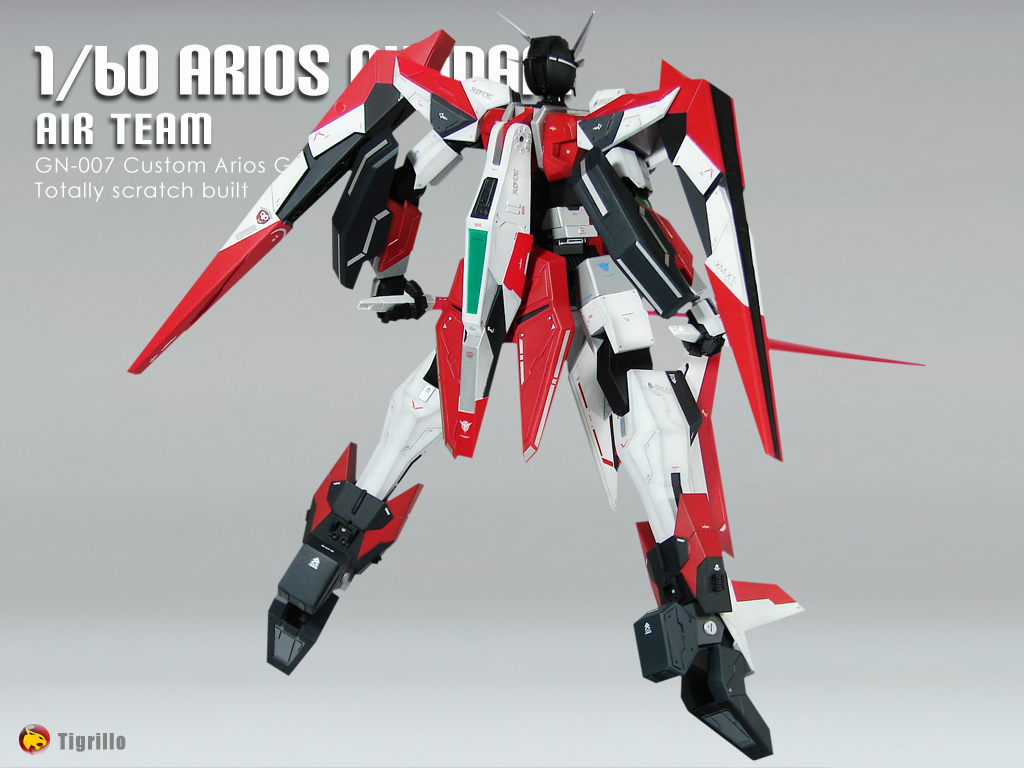 1/60 Arios Gundam full scratch built via GxG GunPla Gallery
