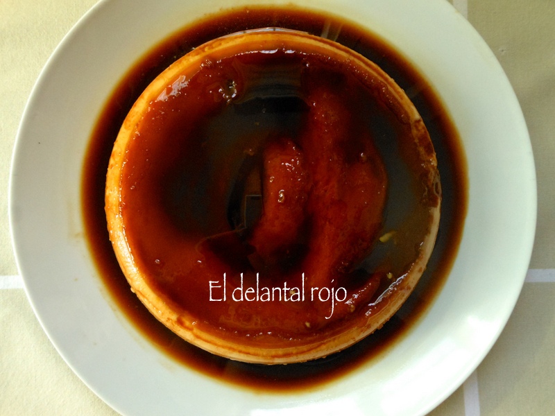El delantal rojo: 455.- Flan de galletas y avellanas.- Rapidísimo ...