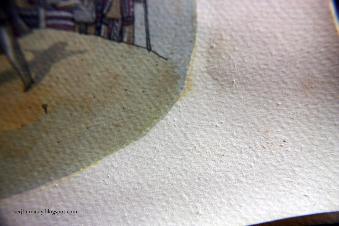 Thumbsucking: How to remove yellow stains on paper