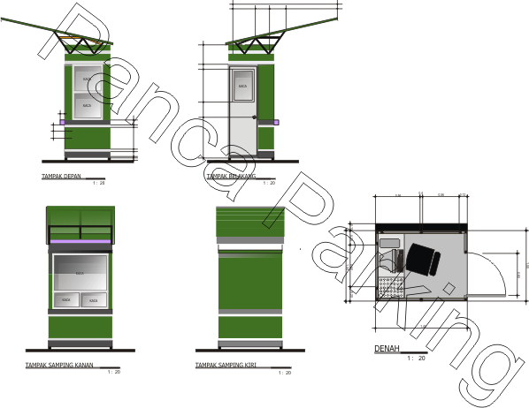 Design Pos Parkir | PANCA CONSULTANT
