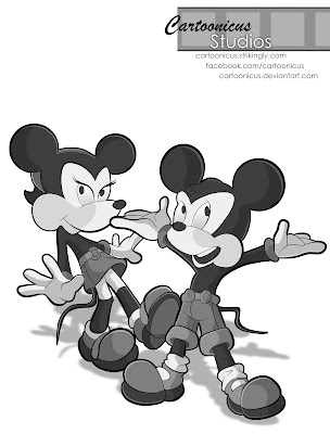Cartoonicus Studios: Mickey Mouse Redesign