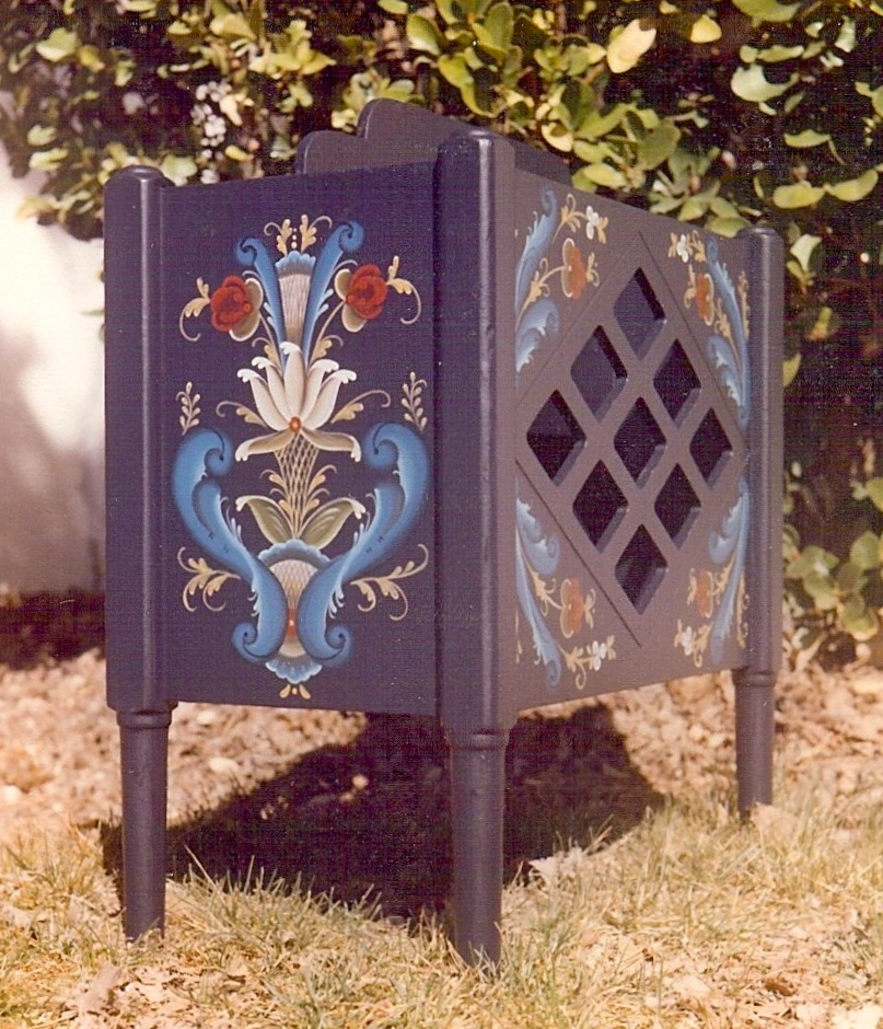 ANNA DONAHUE ART: Interior Design Requirement: Rosemaling