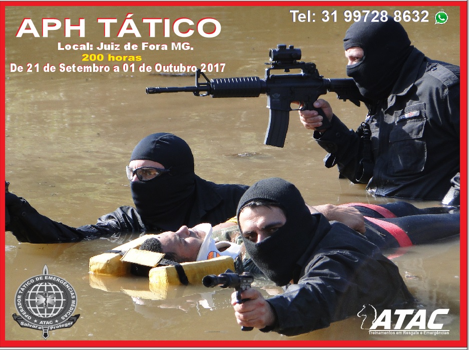 Resgate e Transporte Aeromedico: APH Tático Outubro 2017