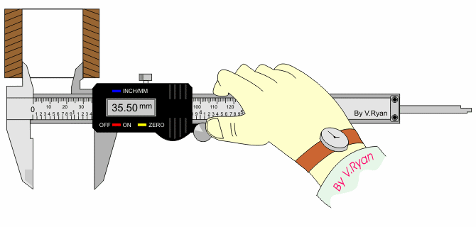 USO DEL CALIBRADOR VERNIER ~ Mecanizado Industrial