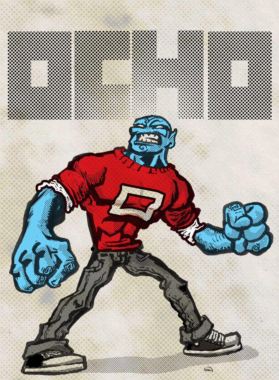 The Art of Samax Amen: New fan art- @EricMengel's OCHO by @SamaxAmen