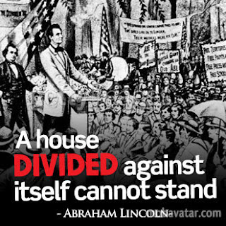 Thought You'd Like To Know...: ...Abraham Lincoln gave his "House ...