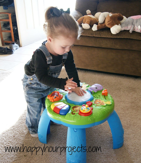 Leap Frog Animal Adventure Learning Table Review - Happy Hour Projects