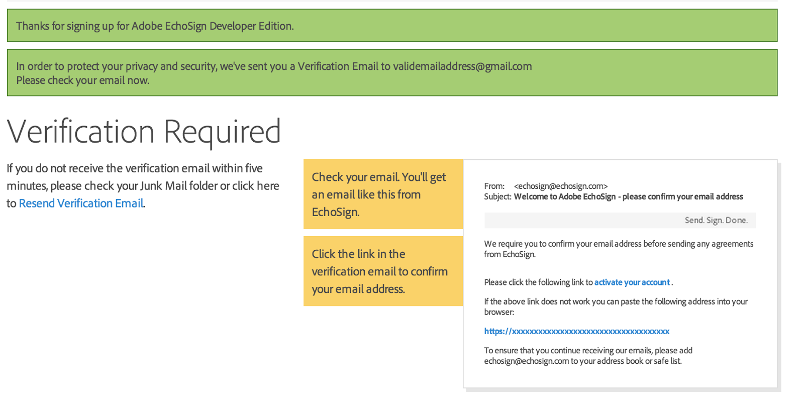 The API Blog: Register for your Free EchoSign Developer Account