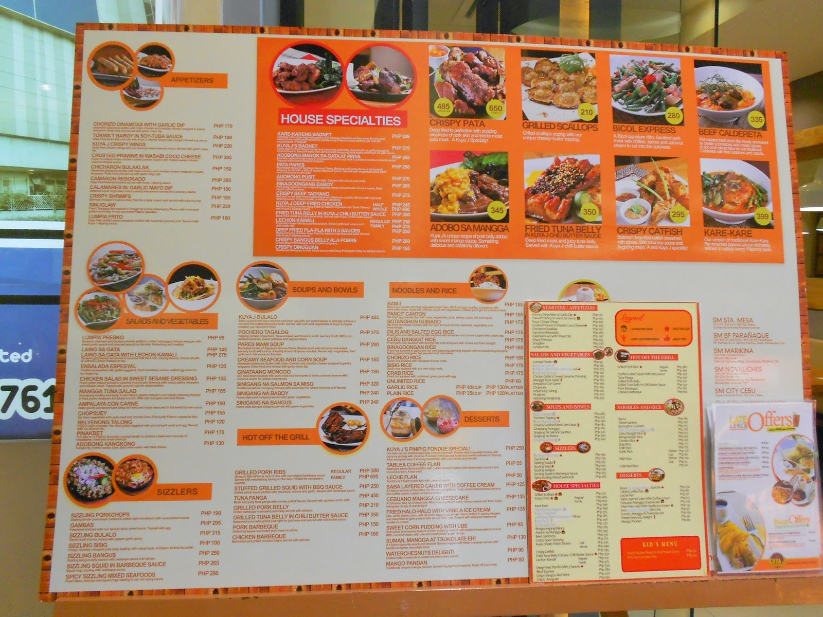 Techie Mom in the Kitchen: Kuya J Restaurant (SM Marikina)