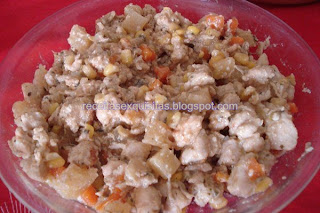 Receitas Exquisitas: Pollo (Frango) a la Jardinera (Receita Cubana ...